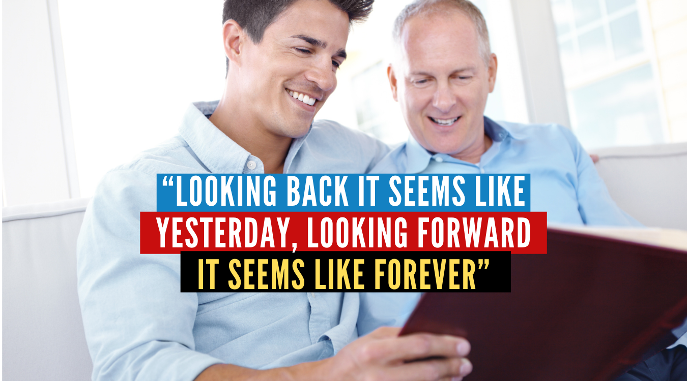 “Looking back it seems like yesterday, Looking forward it seems like ...